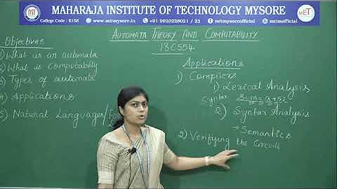 Automata theory and Computability - YouTube