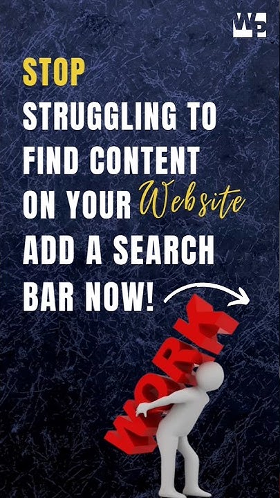 How to add a search bar to WordPress blog 🔍| Step-by-Step Tutorial 🧑‍💻 ...