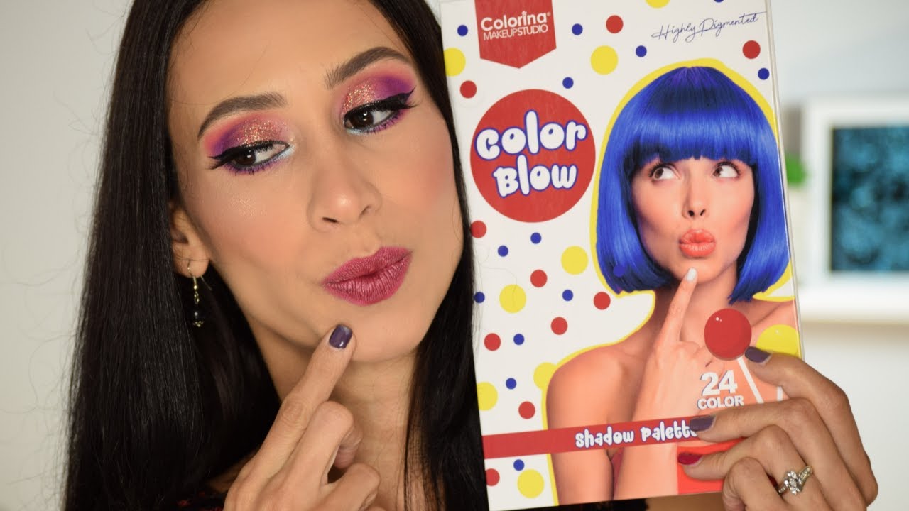 MAQUILLAJE BASICO USANDO LA PALETA DE COLORINA MAKEUP - YouTube