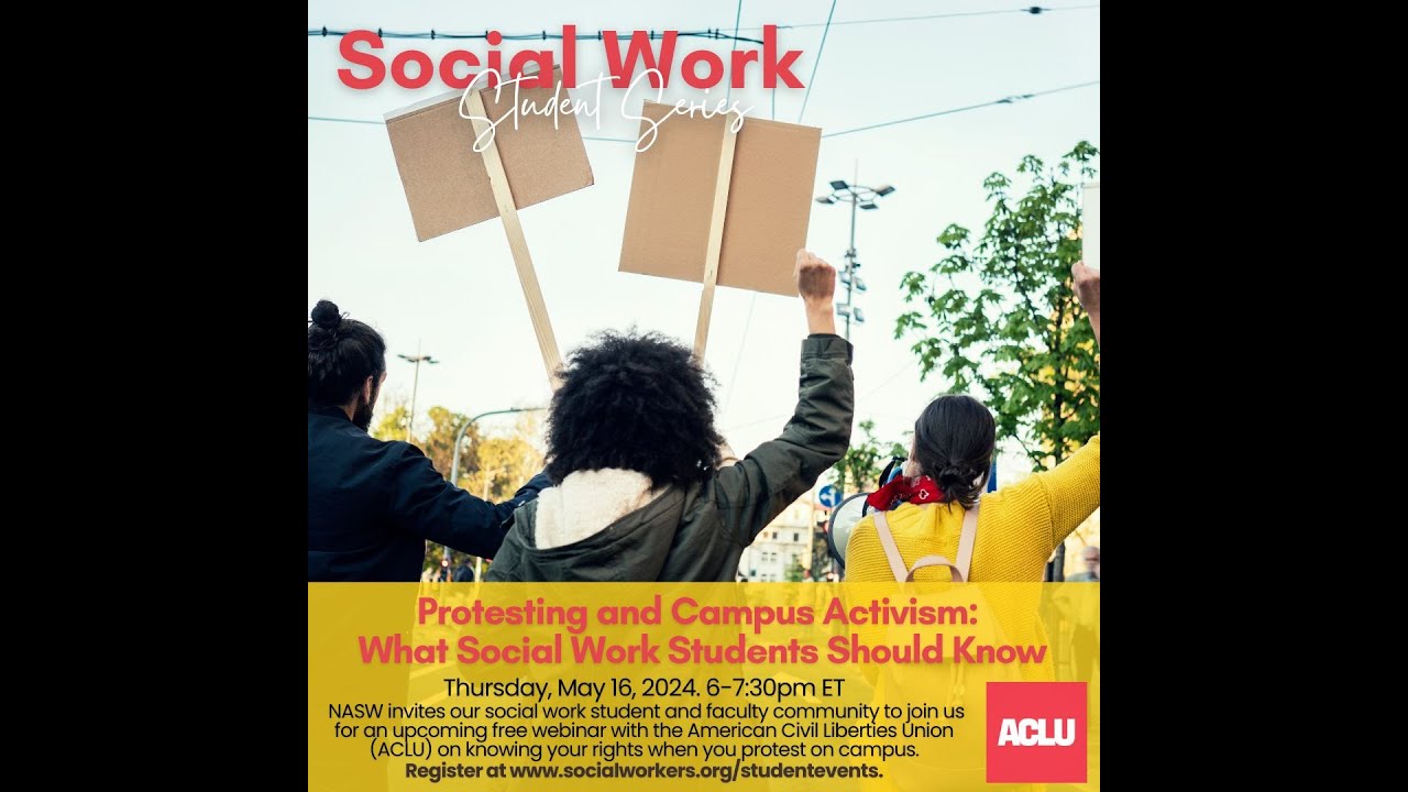 Protesting and Campus Activism: What Social Work Students Should Know ...