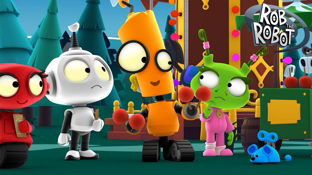 Planet of Prizes 🎯🦖 | Rob The Robot | Preschool Learning - YouTube
