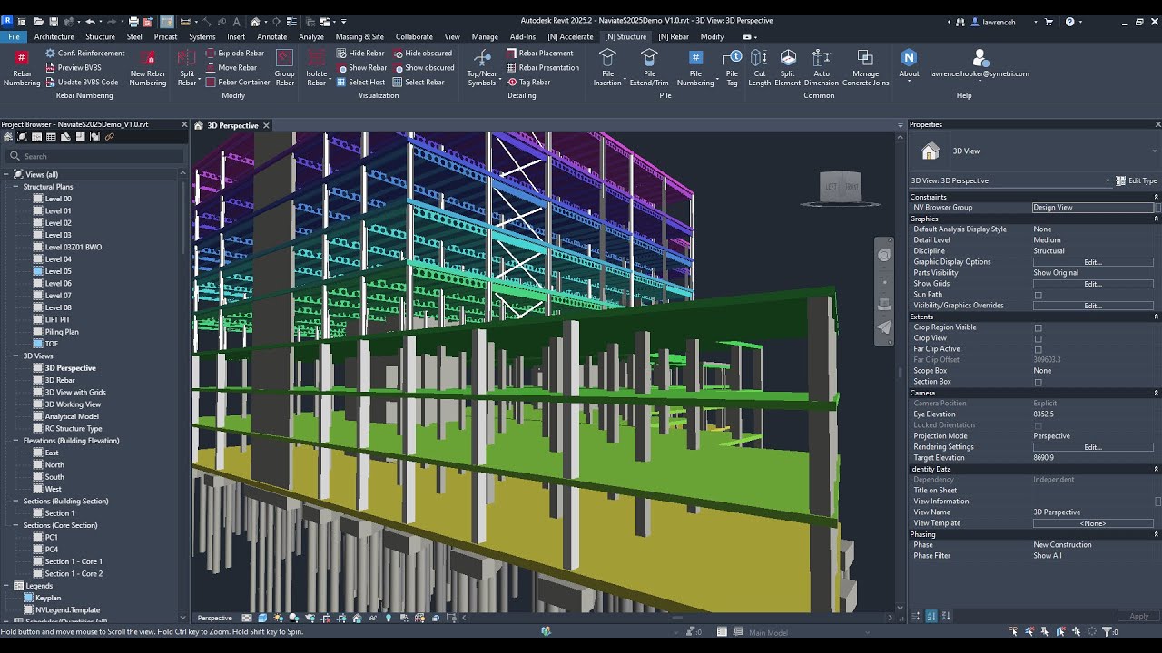 Naviate Structure - Working with Concrete Structures - YouTube