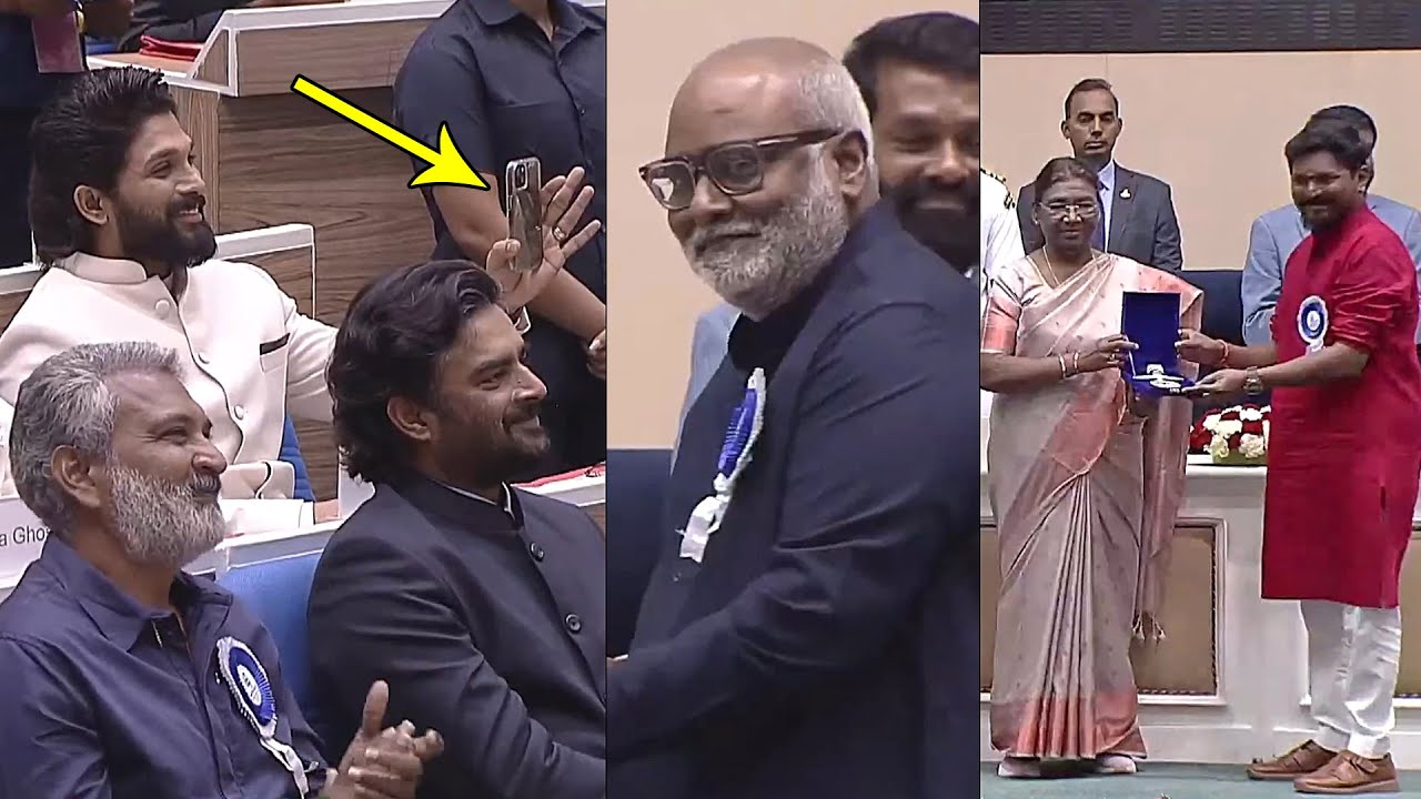 MM Keeravani, Prem Rakshith Receives National Award For RRR Movie ...