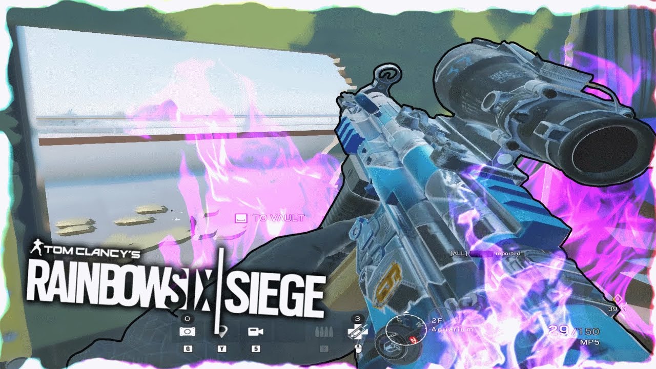 Owning with the Rarest Skin - Rainbow Six Siege - YouTube