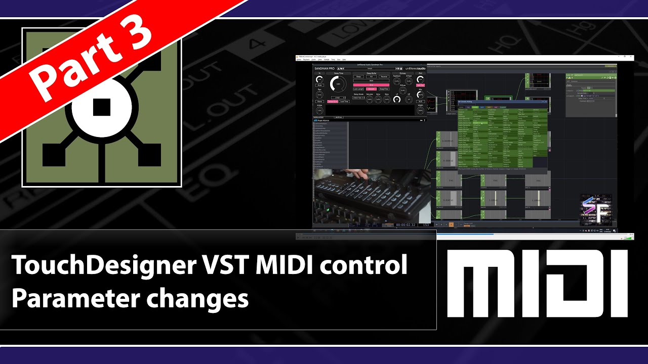TouchDesigner - Midi controlling VST parameters - YouTube