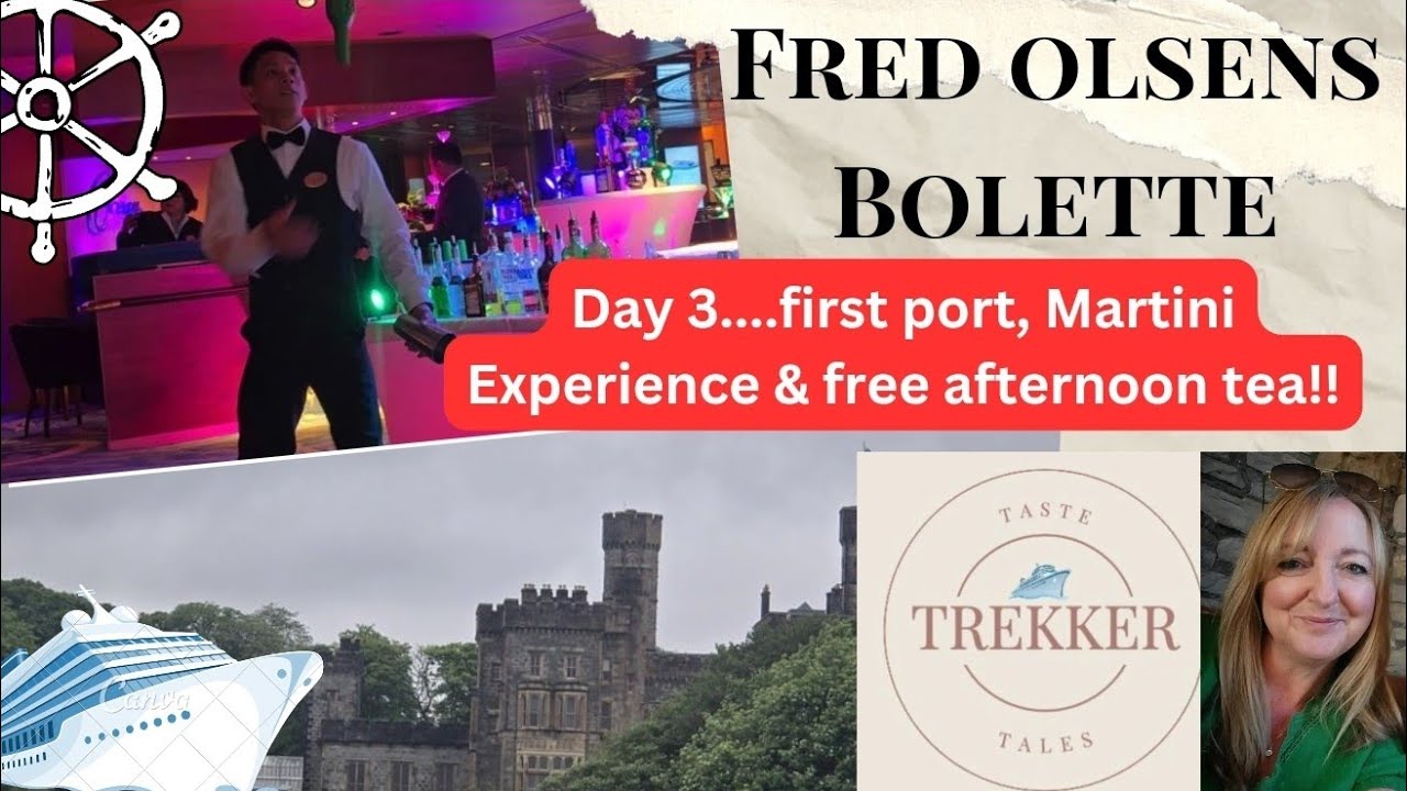 FREE AFTERNOON TEA!! Stornoway & Martini Experience #fredolsen # ...