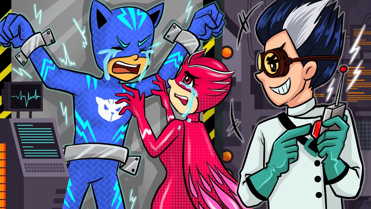 Owlette Cries as Catboy is Captured – Evil Scientist’s Experiment! | Pj ...