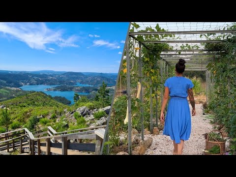Simple Life in the Countryside 🇵🇹 Scenic Viewpoints & Garden Harvest ASMR