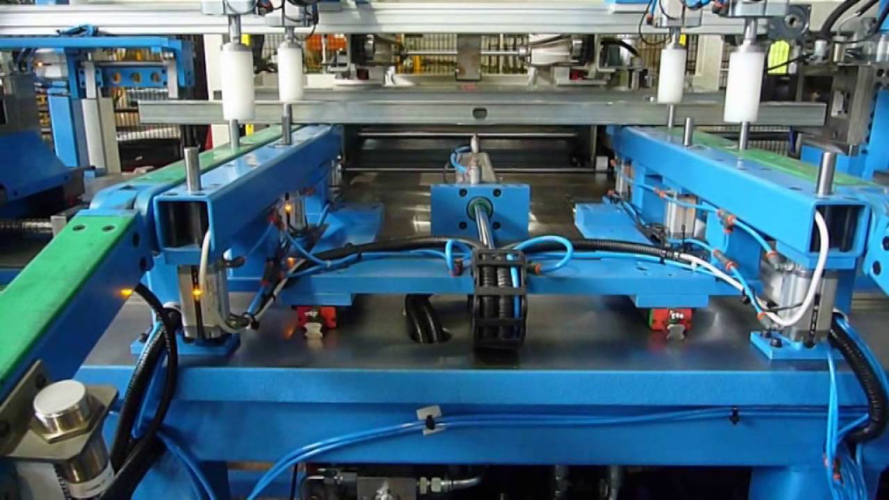 BS automatic punching machine - YouTube