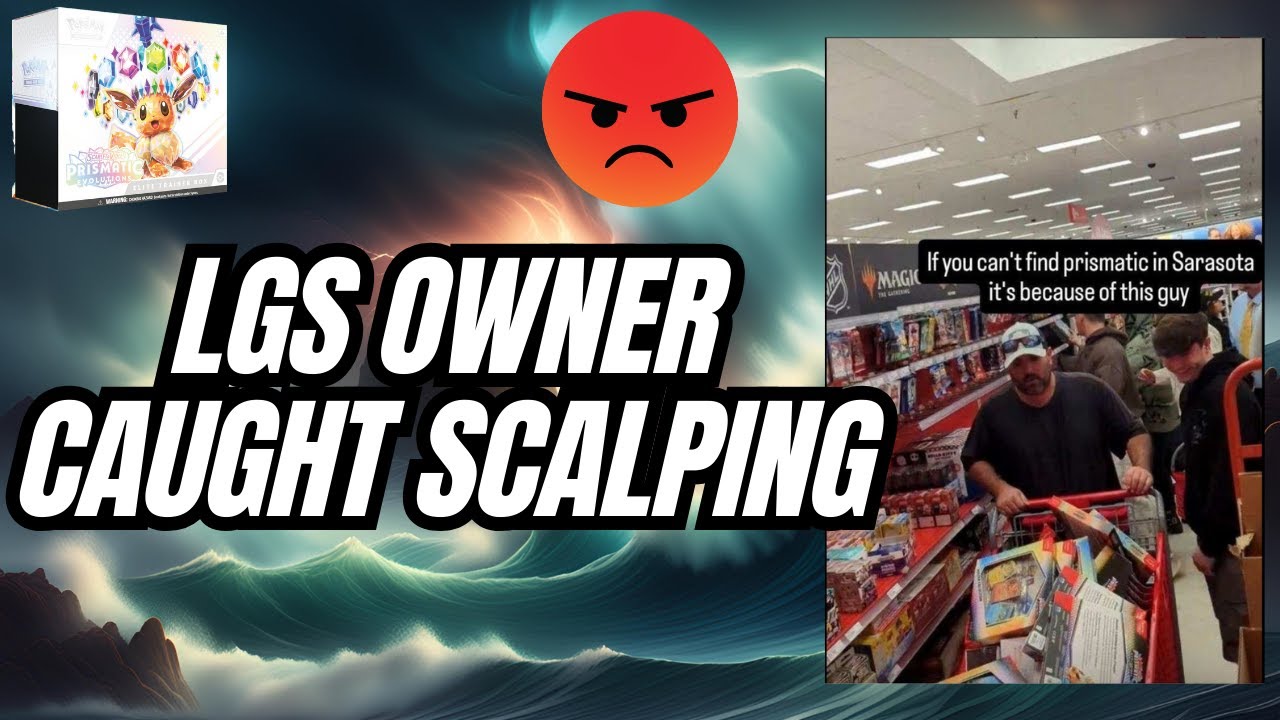 LGS Owner Got CAUGHT SCALPING Pokémon Cards at Target...SuPpOrT yOuR ...