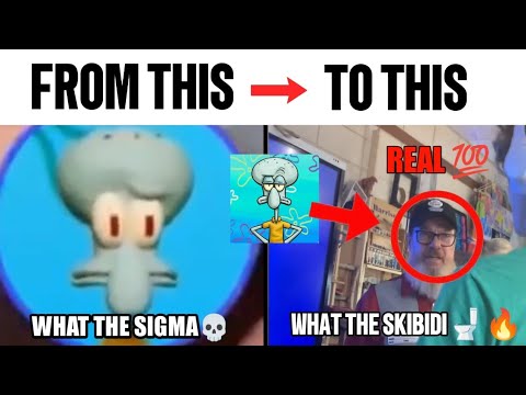 Squidward voice actor says "What the Skibidi" - YouTube