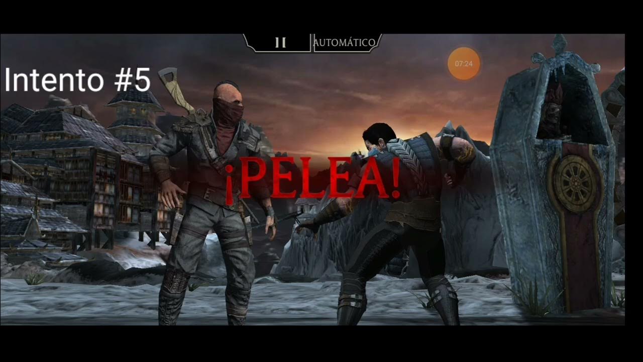 Mortal Kombat Mobile | Torre Lin Kuei Batalla 200 con equipo de oro humilde - YouTube