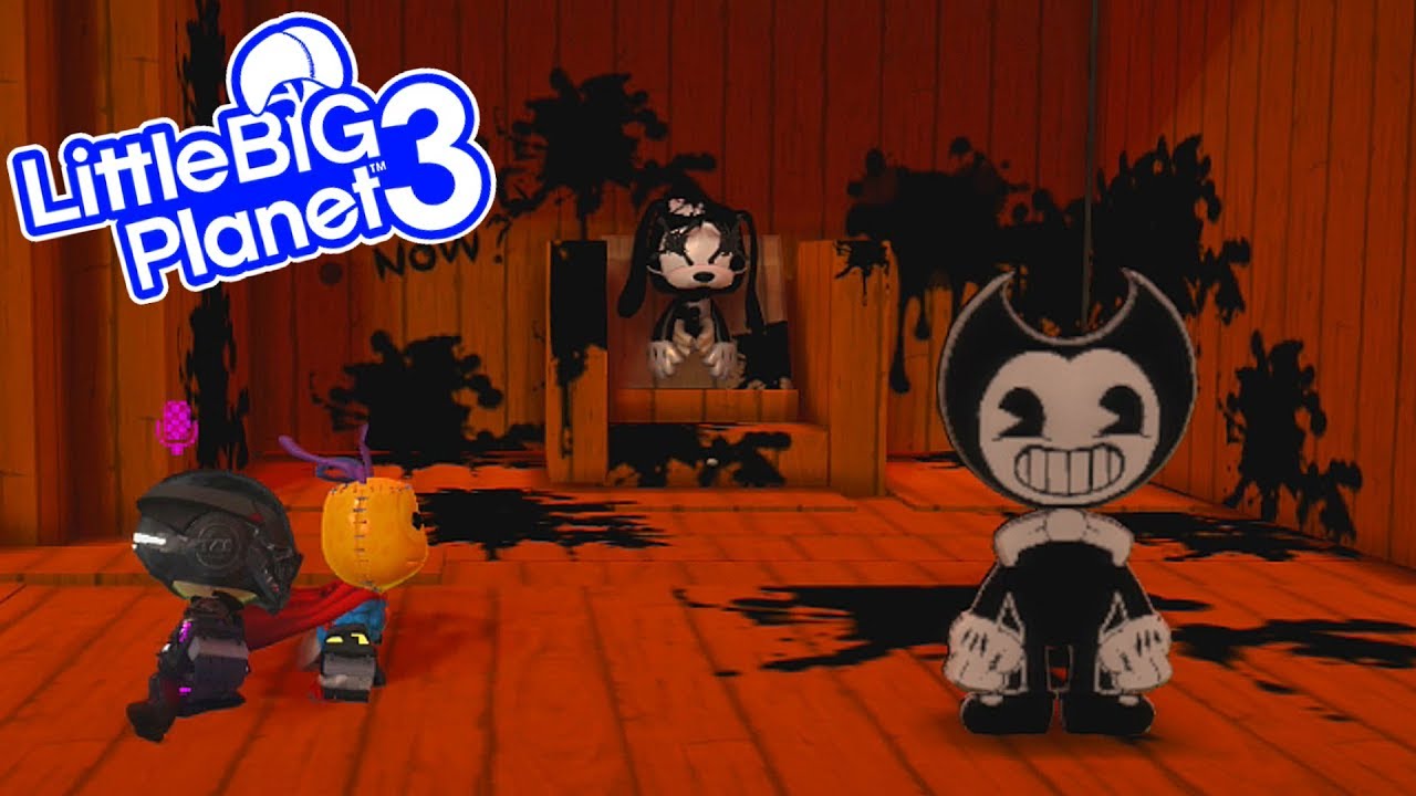BENDY AND THE INK MACHINE MORE NEW LEVELS | LittleBIGPlanet 3 Gameplay ...