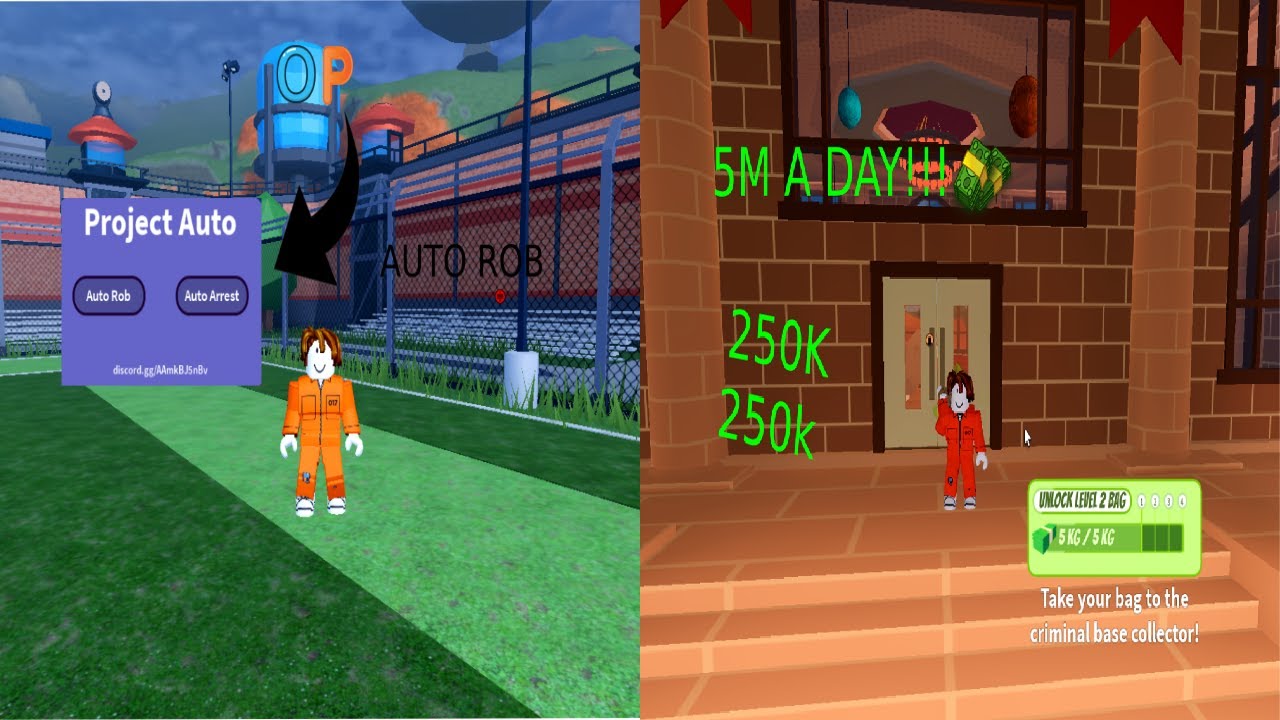 [JAILBREAK] OP AUTO ROB SCRIPT | EASY MONEY | 5 MILLION A DAY - YouTube