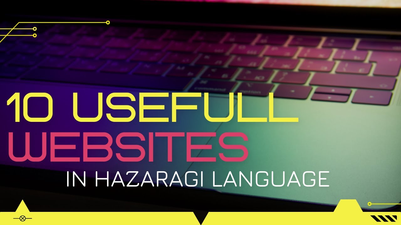 10 Useful Websites in Hazaragi Language - YouTube