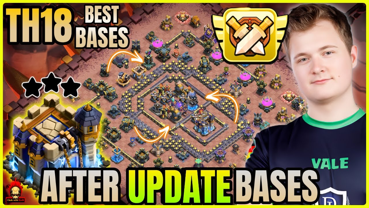 AFTER UPDATE TOP 10 TOWNHALL 18 BASE ! BEST TH18 LEGEND BASES WITH LINK ...