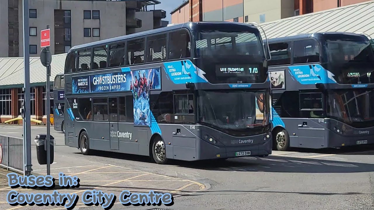 Buses in: Coventry City Centre, 02/04/2024 (ft. @AventoWZL) - YouTube