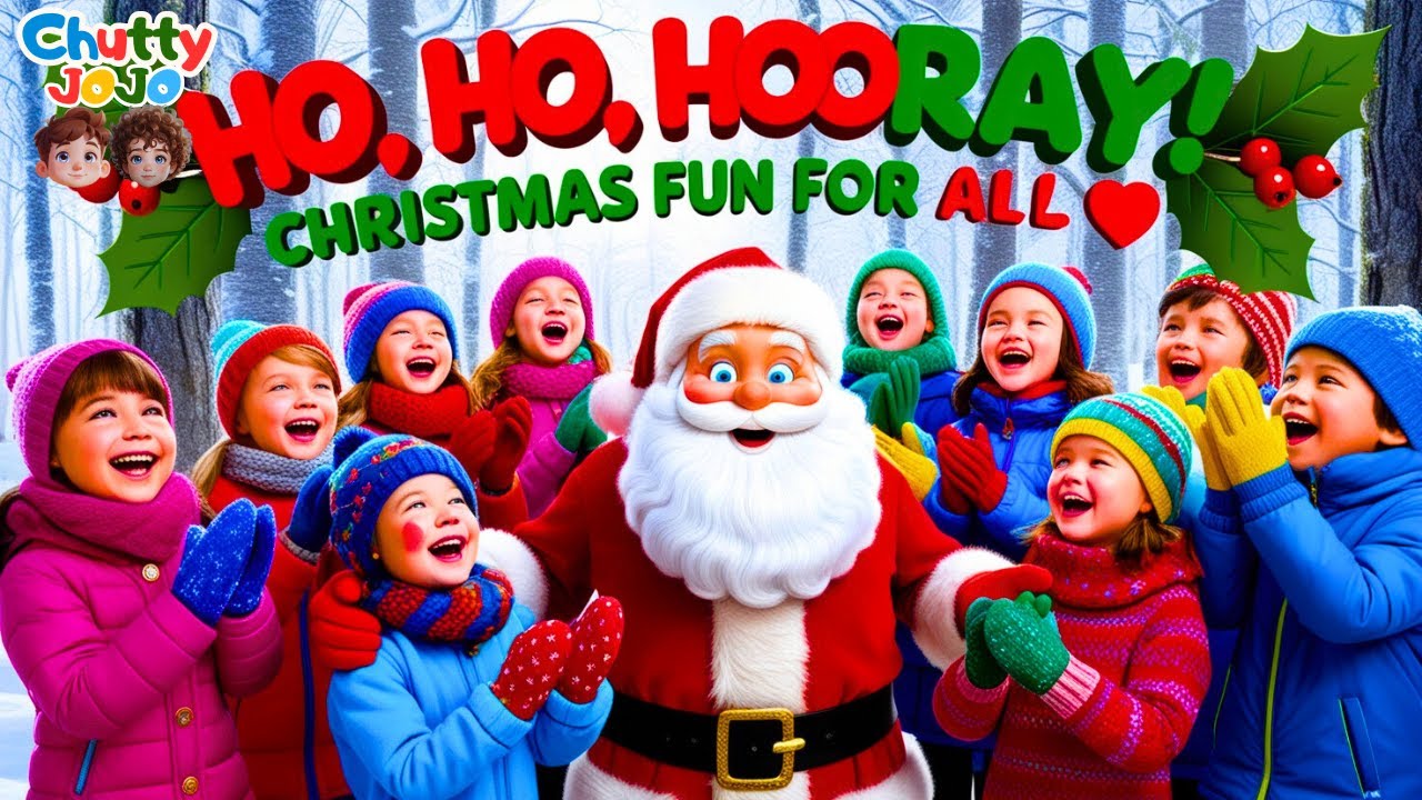 🎁 Ho, Ho, Hooray! Christmas Cheer and Music Magic for Kids 🎉 - YouTube