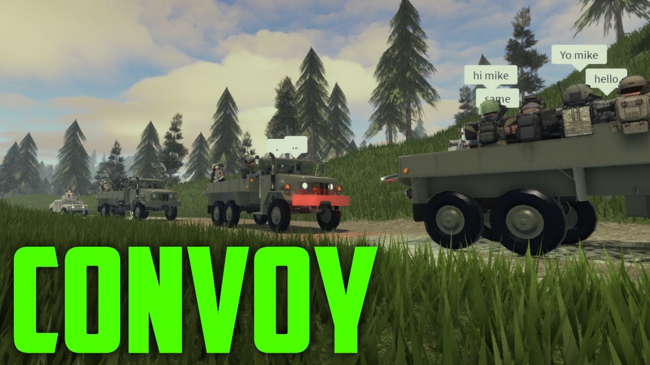 Creating Convoys In Open World Blackhawk Rescue Mission 5 | Roblox BRM ...