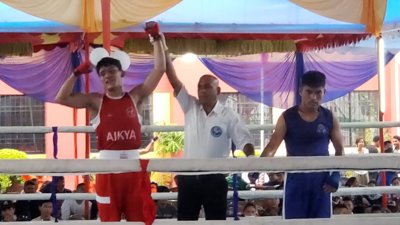 SF 75 Kg | Norbu Sherpa (RDS Boxing Club) Beat Aayush Tmg in Prakash ...