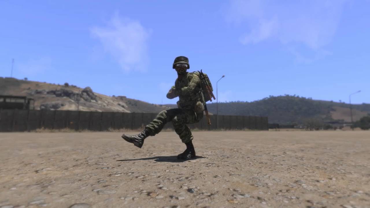 First Successful Moving Animation for Arma 3 - YouTube