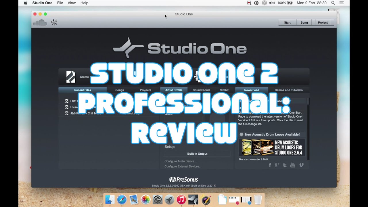 Studio One Pro 2: Review & Tutorial - YouTube