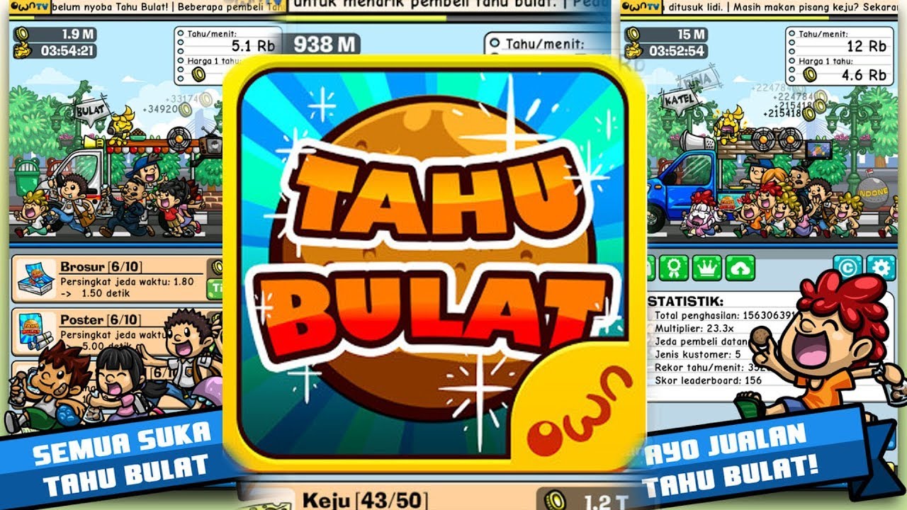 Gameplay Tahu Bulat Youtube