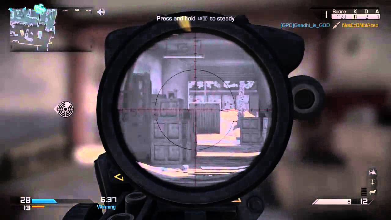 CoD Ghosts - Sniping on Octane - YouTube