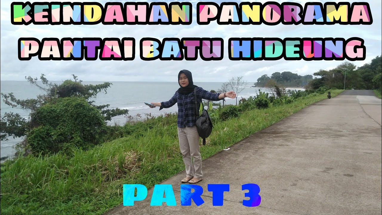 keindahan panorama pantai batu hideung tanjung lesung kab pandeglang ...