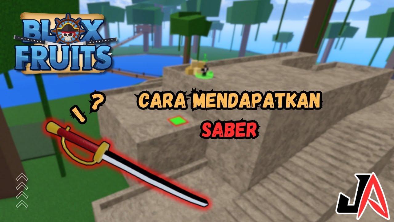 Cara Dapetin Pedang Shanks *SABER* Blox Fruits - YouTube