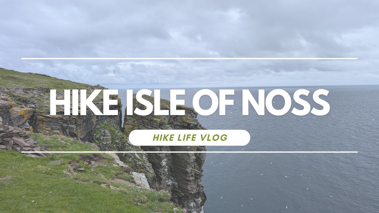 Hike Isle of Noss on the Shetland Islands - YouTube