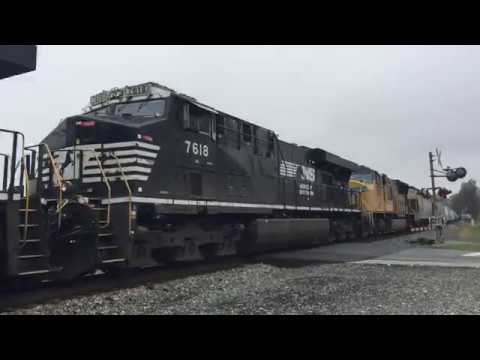 NS 7636 Leads NS 172 Thru Norcross, GA 3/19/18 - YouTube