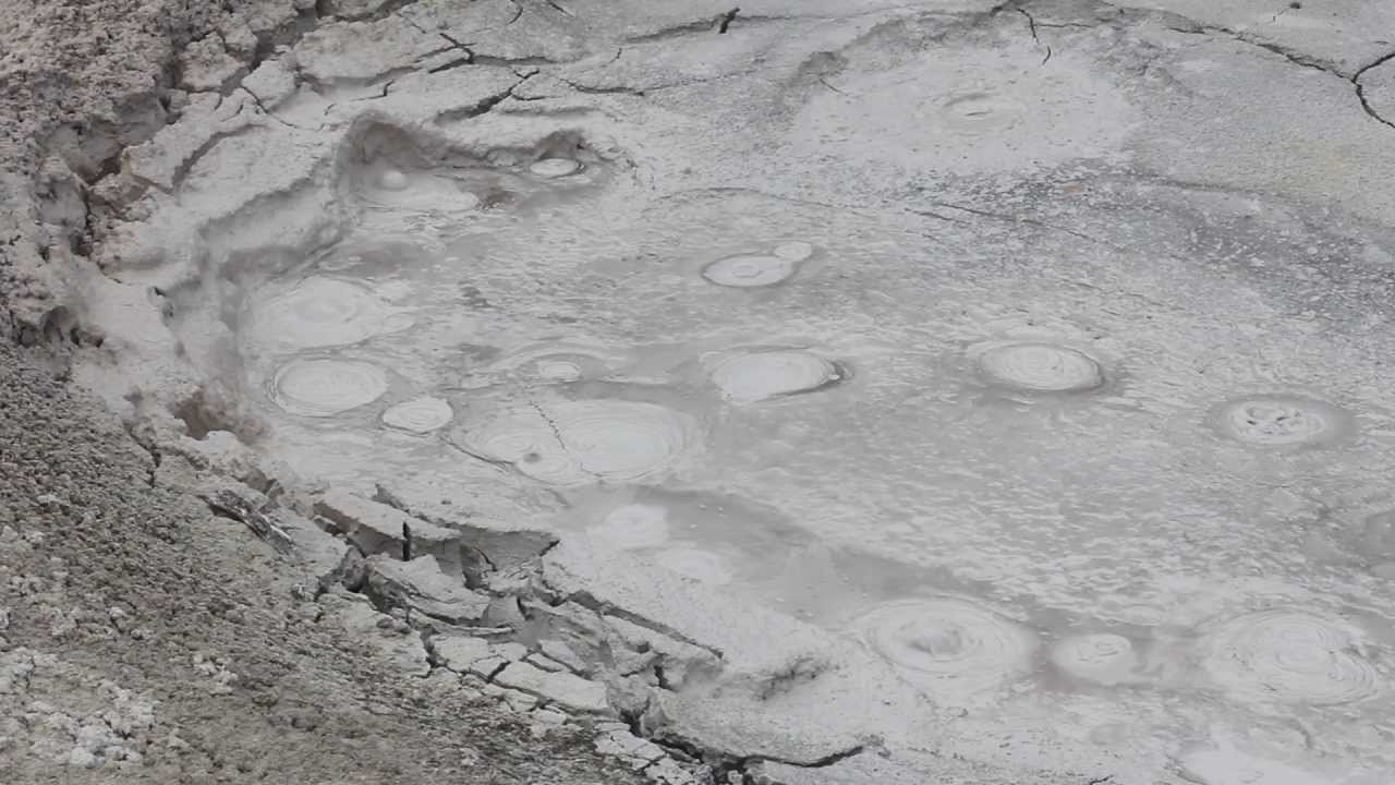Yellowstone National Park - Boiling Mud Pool - MVI 1104 - YouTube