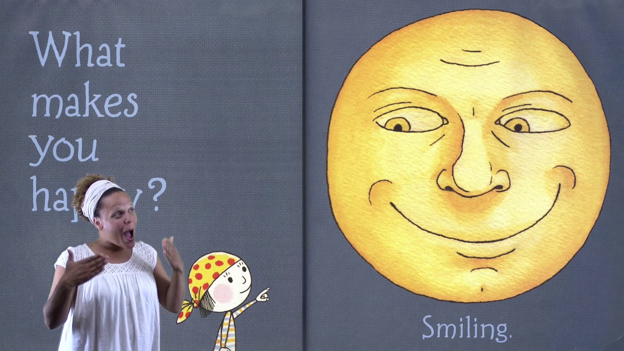Storysigning: What Makes You Happy by Scott Menchin - YouTube