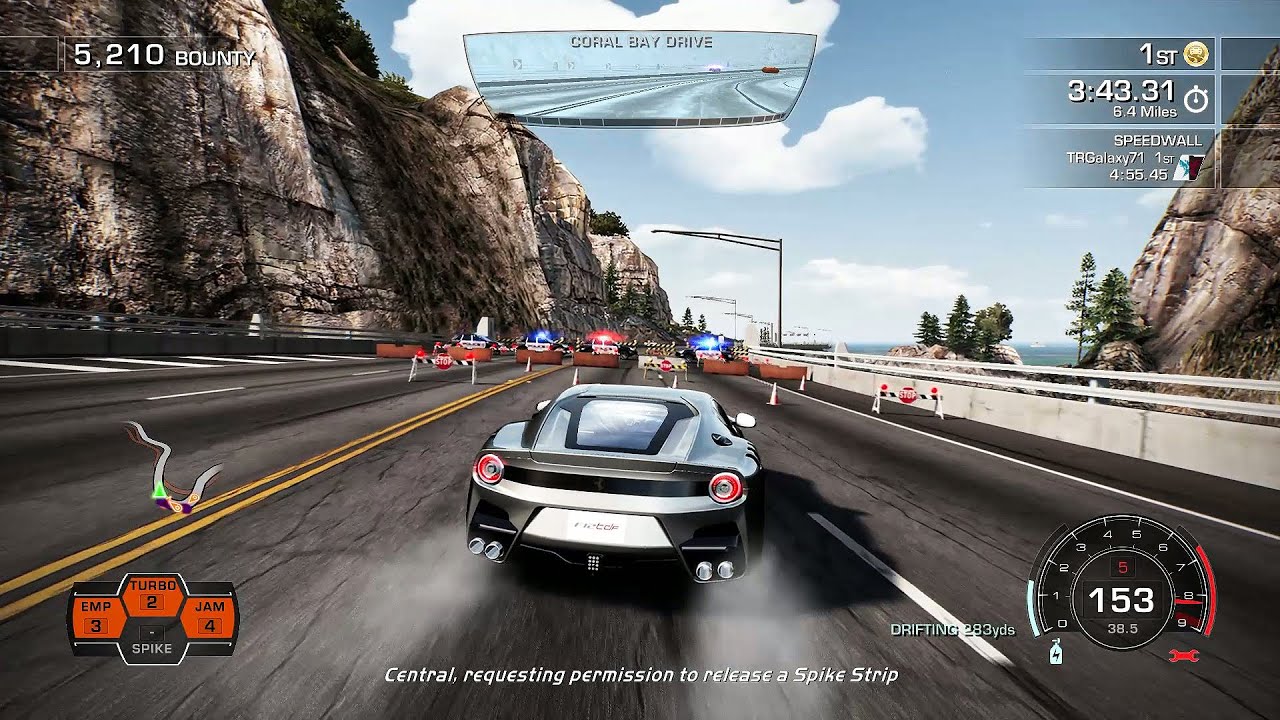 NFS Hot Pursuit Remastered - Ferrari F12 TDF Car Mod & Escape Traffic ...