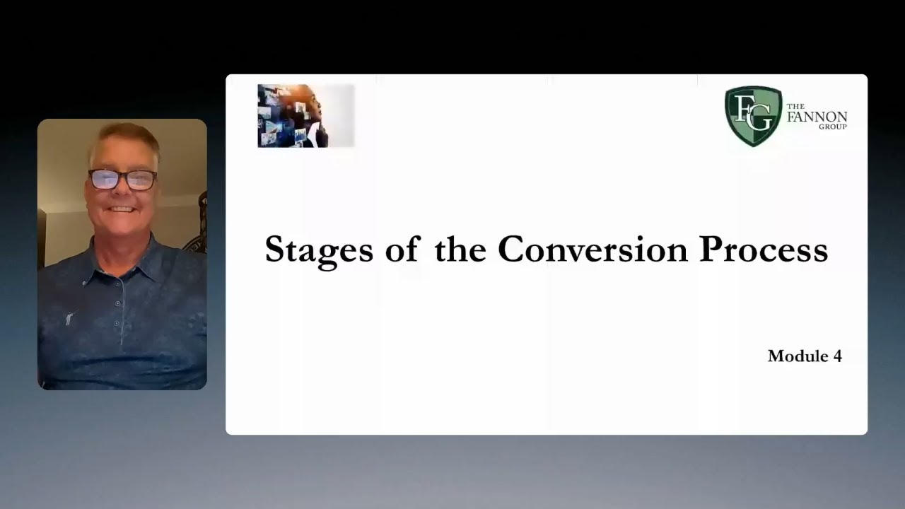 Stages of the Conversion Process - YouTube