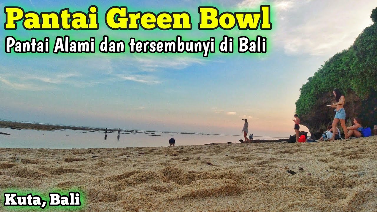 Pantai Green Bowl || Hiden Beach Bali - YouTube