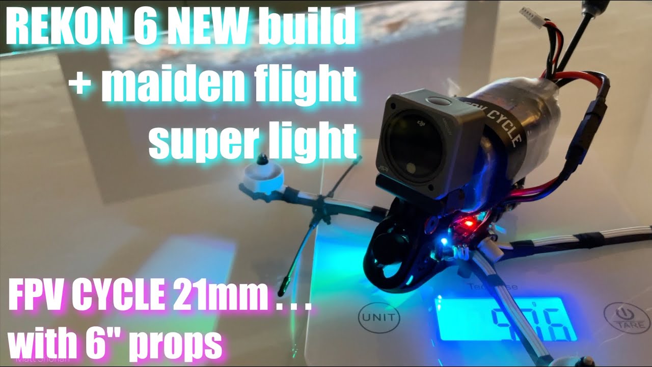 Rekon 6 LR build and maiden flight | FPV quad fail and crash in next flight | but why? - YouTube