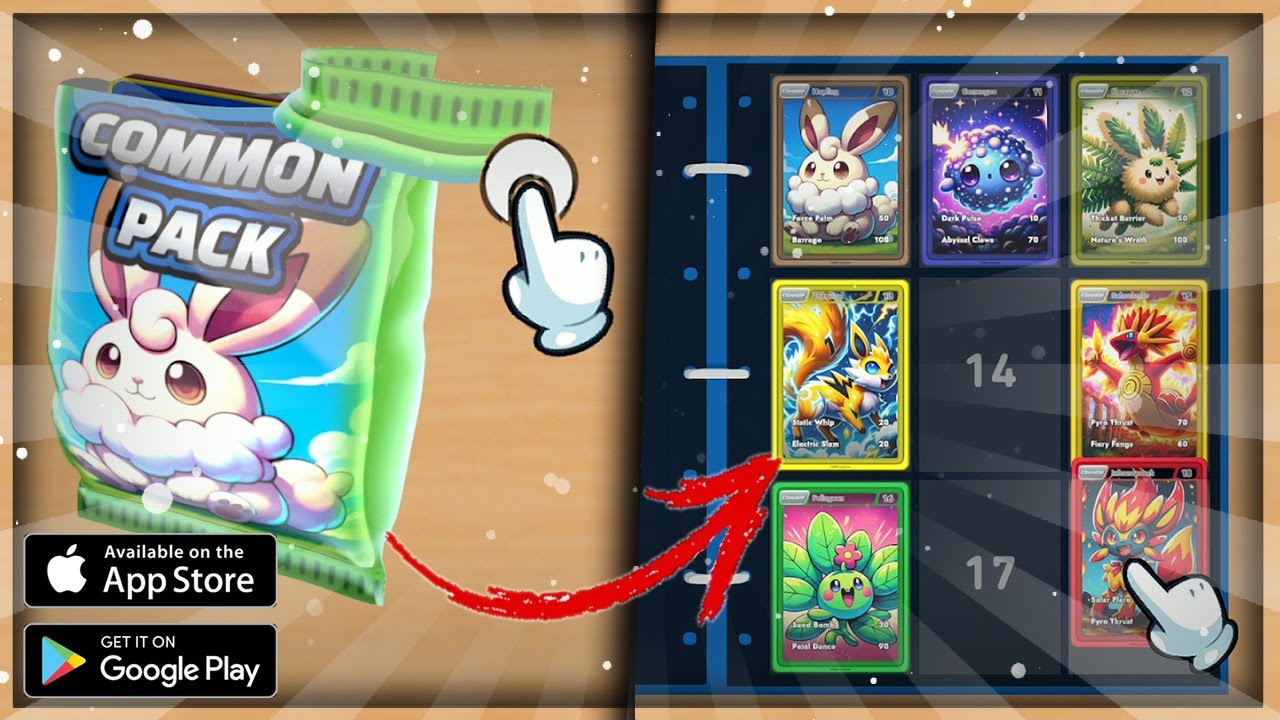 Le MEILLEUR jeu de STRATEGIE de l'Apple Store ? MINI MONSTERS: CARD ...