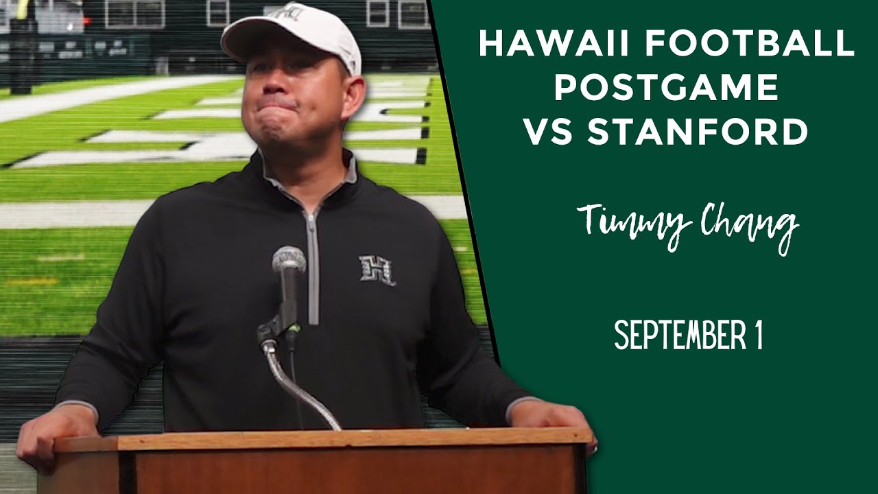 Stanford Postgame Presser: Timmy Chang - YouTube