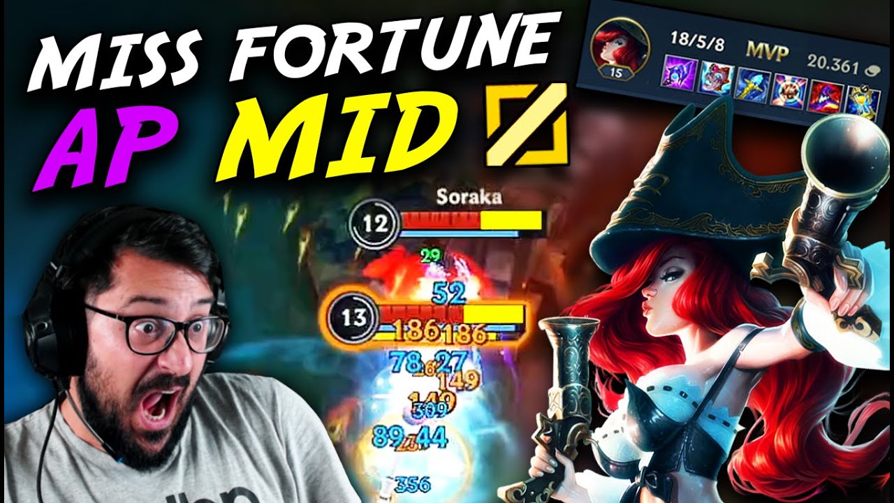 TREMENDA CARREADA con MISS FORTUNE AP MID en WILD RIFT!! - YouTube