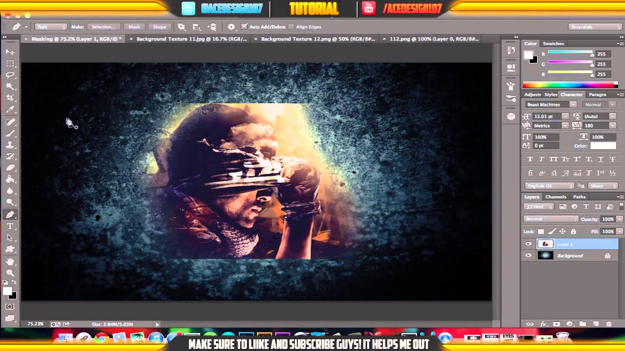 How To Mask | Essential Tutorial | Photoshop CC - YouTube