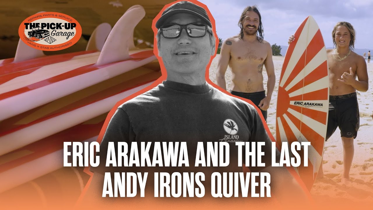 Mason Ho Surfs One Of Andy Irons Untouched Surfboards - YouTube