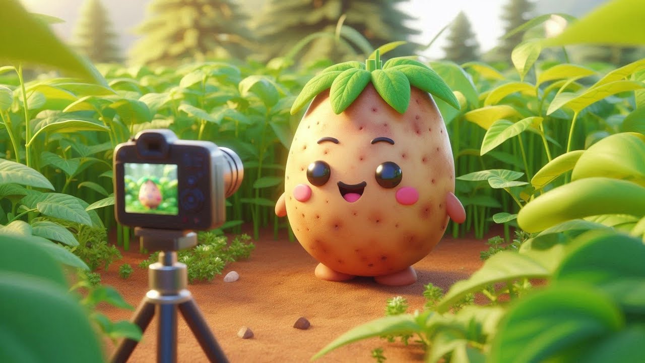 Little Sweet potato Rhymes. English | Rhymes - YouTube