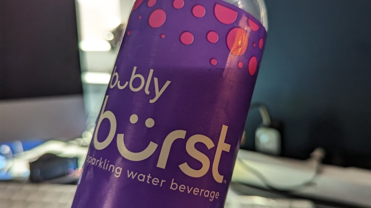 Bubly Burst (triple berry) review! - YouTube