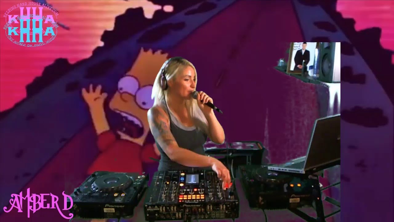 Amber D KHHA Exclusive! [ Hard House ] - YouTube