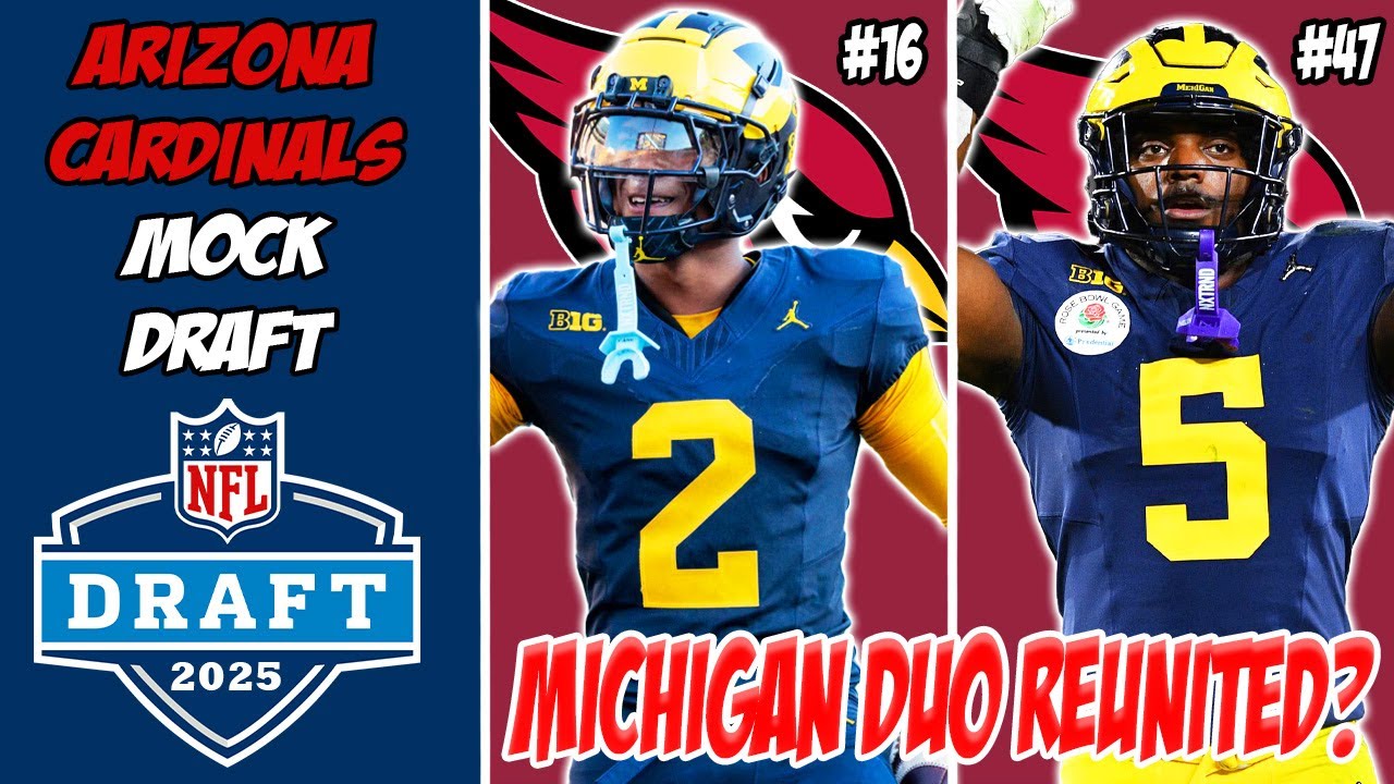 🔥 Arizona Cardinals Full 7-Round 2025 Mock Draft – Reuniting an Elite ...