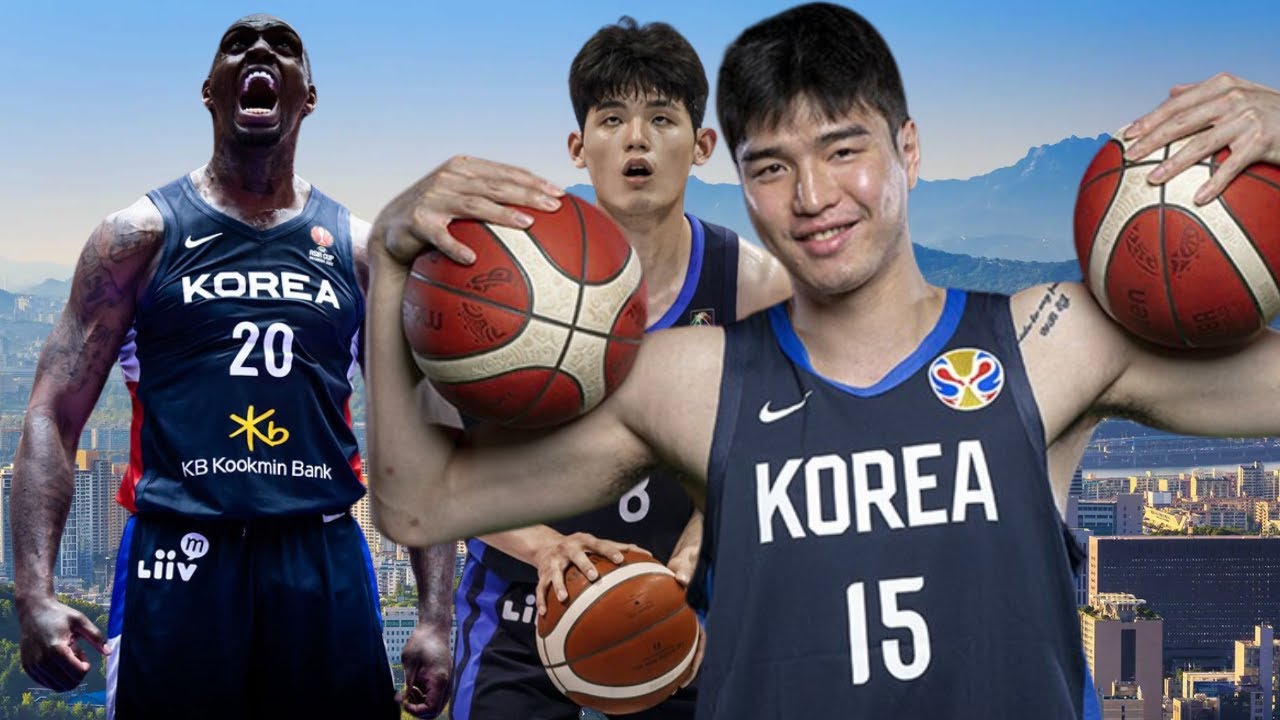 South Korea Men's Basketball Team Gets Ready For The FIBA Games - YouTube
