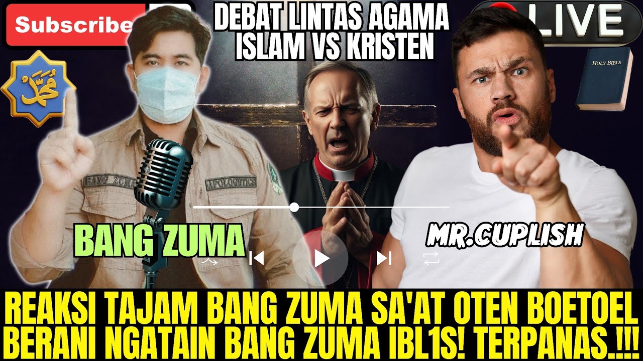 Reaksi Tajam Bang Zuma Sa'at Oten Cuplish Berani Ngatain Bang Zuma 1bl*s‼️Simak Debat Terpanas🤦 ...