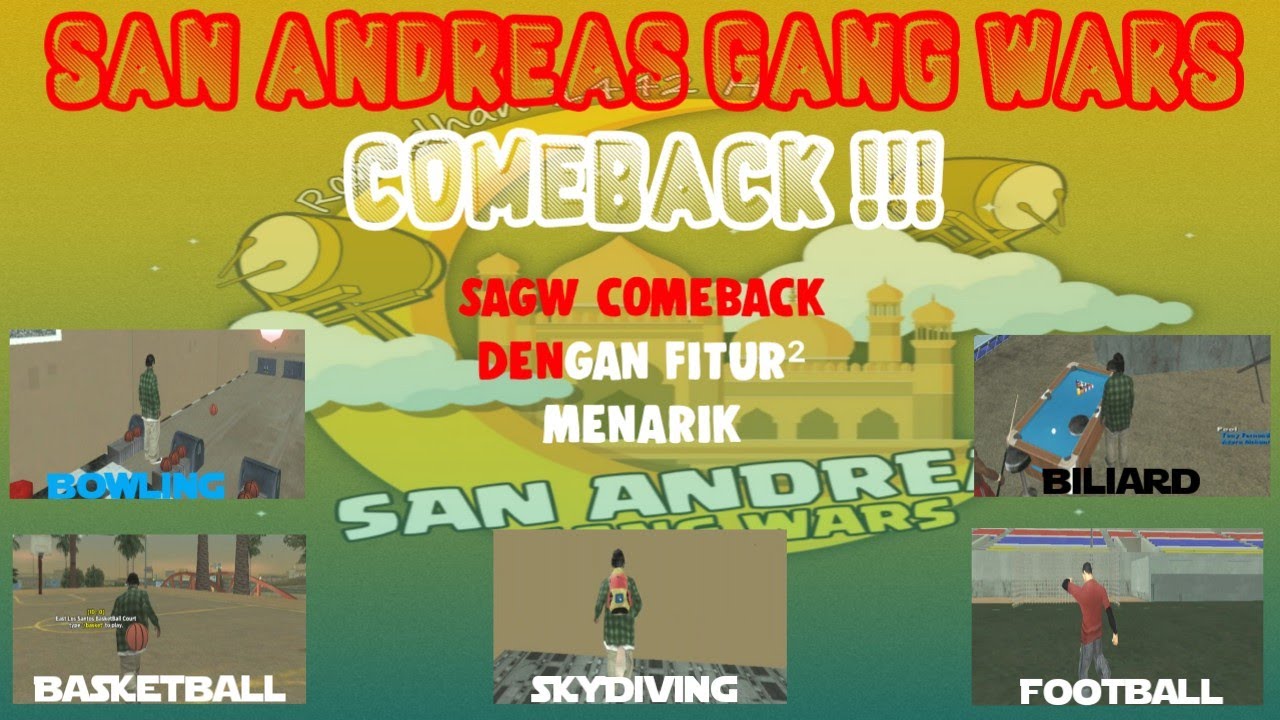 SAGW COMEBACK !!!! - Review Server SAMP San Andreas Gang Wars - GTA SA ...